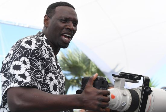 French Actor Omar Sy Attends Photo Editorial Stock Photo - Stock Image ...