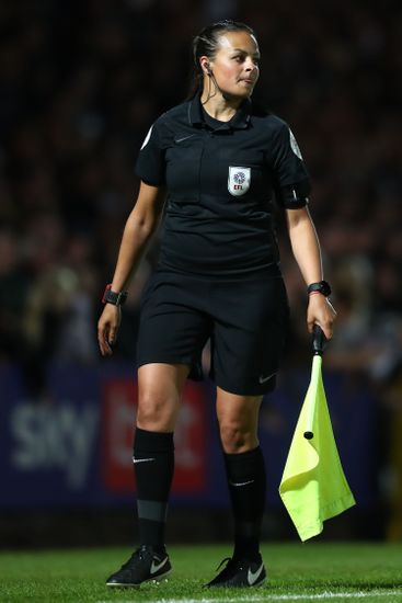 Assistant Referee Lisa Rashid Runs Line Editorial Stock Photo - Stock ...