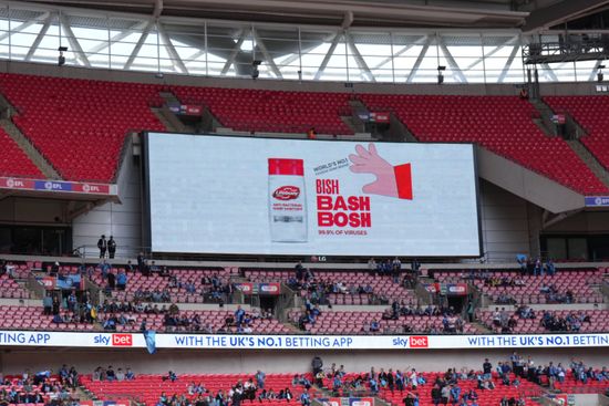 Lifebuoy Branding On Big Screen Editorial Stock Photo - Stock Image ...