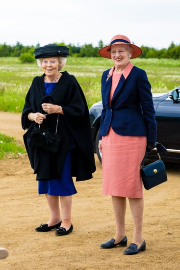 Queen Margrethe Denmark Princess Beatrix Netherlands Editorial Stock ...