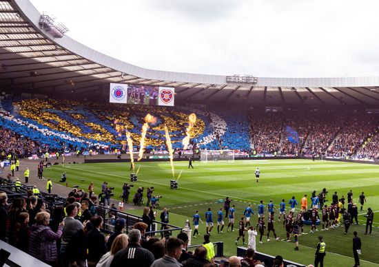 Rangers Fan Display Players Walkout Tunnel Editorial Stock Photo ...