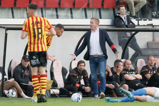 Mechelens Head Coach Wouter Vrancken Pictured Editorial Stock Photo ...