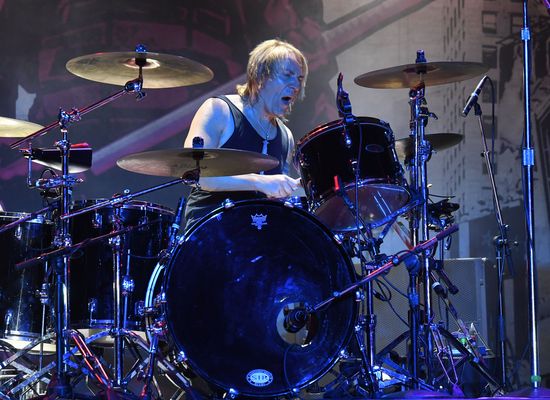 Rob Hammersmith Skidrow Performs During Live Editorial Stock Photo ...