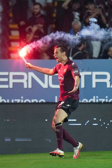 Ivan Radovanovic Us Salernitana 1919 Celebrates Editorial Stock Photo ...