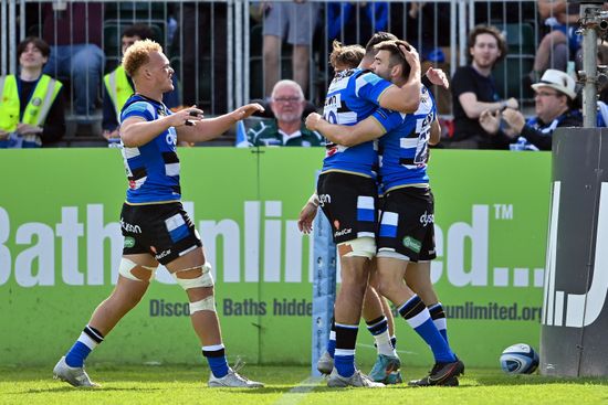 Will Muir Bath Rugby Celebrates His Editorial Stock Photo - Stock Image ...