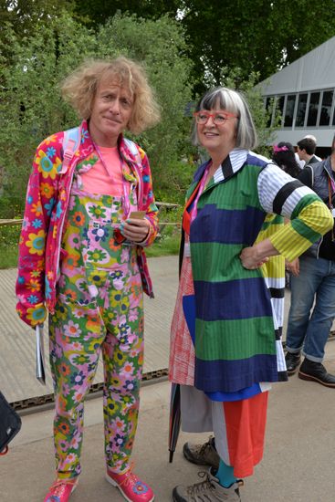 Artist Grayson Perry His Wife Phillipa Editorial Stock Photo - Stock ...