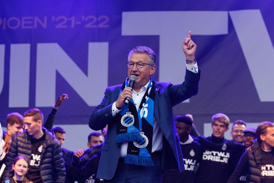Brugges Mayor Dirk De Fauw Celebrates Editorial Stock Photo - Stock ...