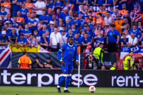 Calvin Bassey Rangers During Europa League Editorial Stock Photo ...