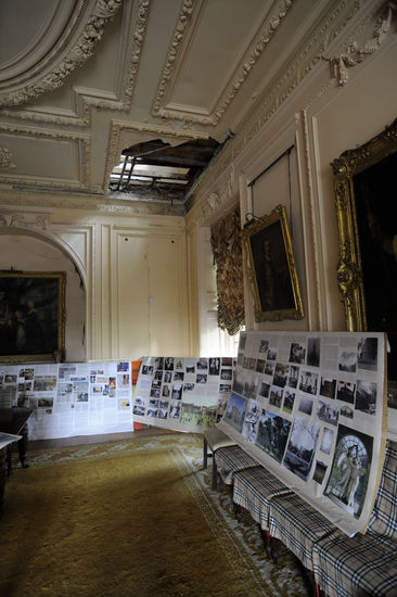 One Main Reception Rooms Damaged Ceiling Editorial Stock Photo - Stock ...