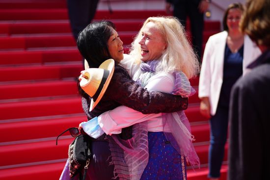 Brigitte Fossey C Hugs Guest Prior Editorial Stock Photo - Stock Image ...
