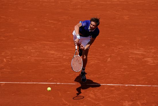Daniil Medvedev Russia On His Way Editorial Stock Photo - Stock Image ...