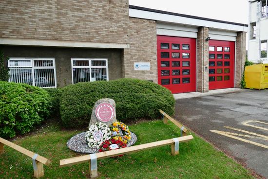 Plaque Neil Goldsmith Plaques Have Been Editorial Stock Photo - Stock ...