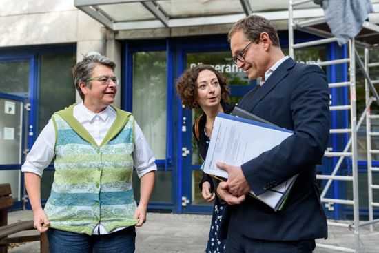 District Mayor Monika Herrmann Ramona Pop Editorial Stock Photo - Stock ...