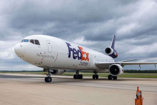 Fedex Plane Carrying Second Shipment Baby Editorial Stock Photo - Stock ...