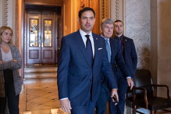 Republican Senator Florida Marco Rubio L Editorial Stock Photo - Stock ...