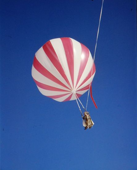 Man Riding Holloman Balloon Ejection Seat Editorial Stock Photo - Stock ...