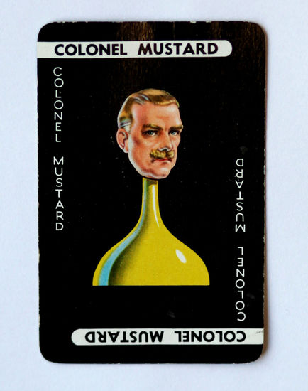 Cluedo Board Game Colonel Mustard Editorial Stock Photo - Stock Image ...