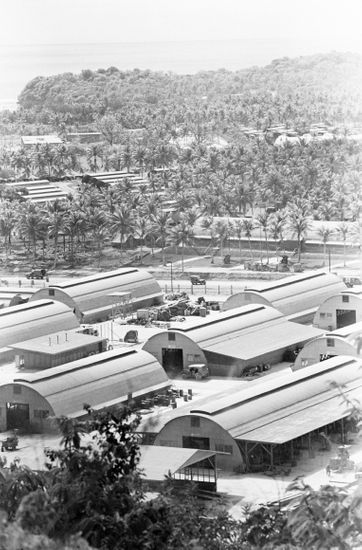 Aerial View United States Military Base Editorial Stock Photo - Stock ...
