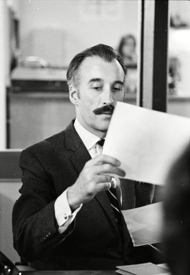 Christopher Lee Colonel Bingham Editorial Stock Photo - Stock Image ...