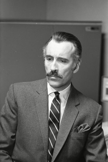 Christopher Lee Colonel Bingham Editorial Stock Photo - Stock Image ...