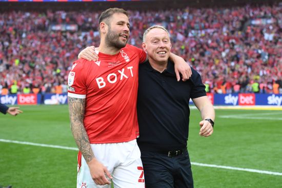 Steve Cook Nottingham Forest Steve Cooper Editorial Stock Photo - Stock ...