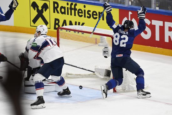 Finlands Harri Pesonen Celebrates Sami Vatanens Editorial Stock Photo ...