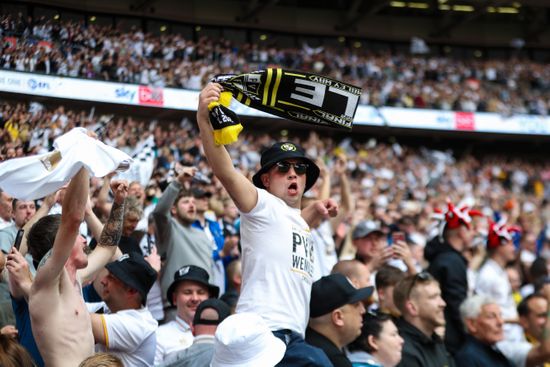 Port Vale Fans Celebrate Winning Game Editorial Stock Photo - Stock ...