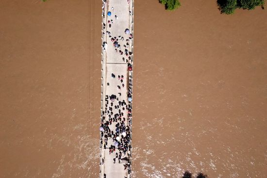 Aerial Photograph Sumpul River Where 40 Editorial Stock Photo - Stock ...