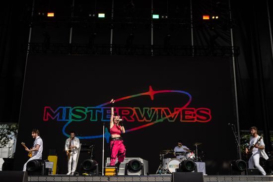 Misterwives Mandy Lee William Hehir Etienne Editorial Stock Photo ...