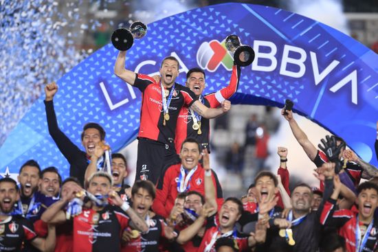 Atlas Players Celebrate After Being Crowned Editorial Stock Photo ...