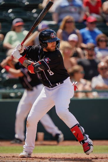 Hickory Crawdads Catcher Scott Kapers 8 Editorial Stock Photo - Stock ...