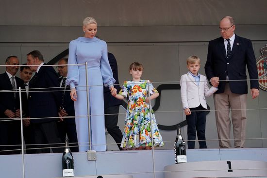 Charlene Lynette Grimaldi Princess Charlene Daughter Editorial Stock ...