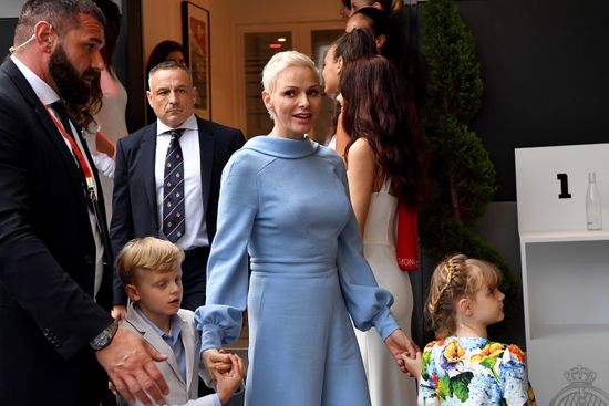 Charlene Lynette Grimaldi Princess Charlene Daughter Editorial Stock ...