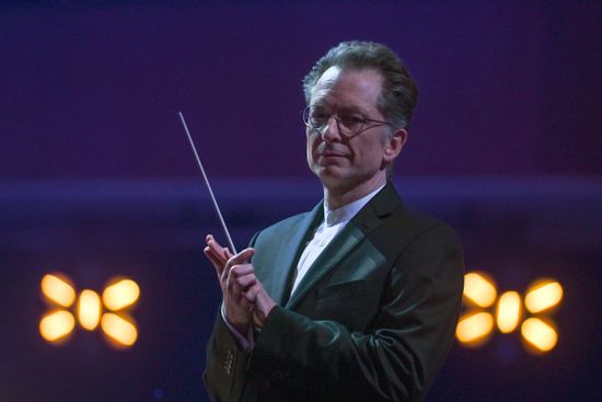 Gavin Greenaway English Music Composer Conductor Editorial Stock Photo ...