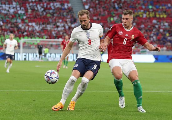 Harry Kane England Battles Willi Orban Editorial Stock Photo - Stock ...