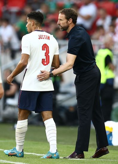 James Justin England Gareth Southgate Manager Editorial Stock Photo ...