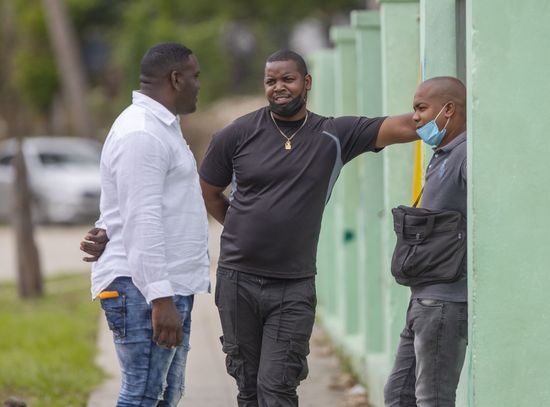 People Wait Court Entrance During Second Editorial Stock Photo - Stock ...