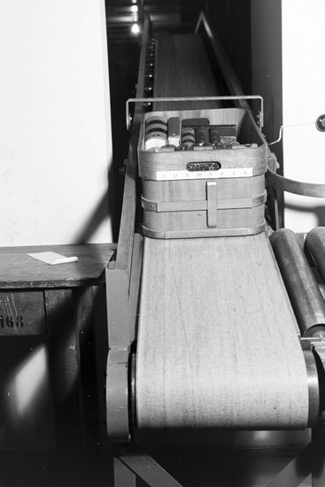 Book Conveyor System Library Magazine Berlin Editorial Stock Photo ...