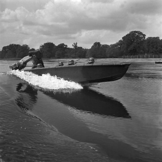 Assault Boat Military Engineering Unit High Editorial Stock Photo ...