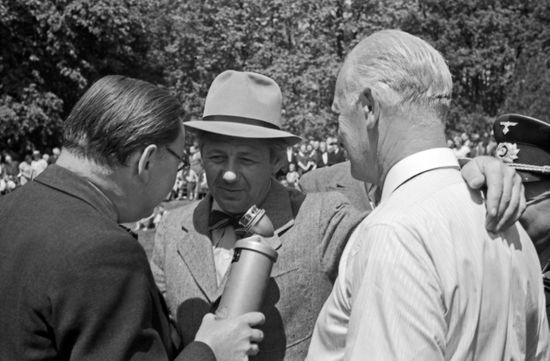 Austrian Actor Paul Hoerbiger Visiting Angling Editorial Stock Photo ...