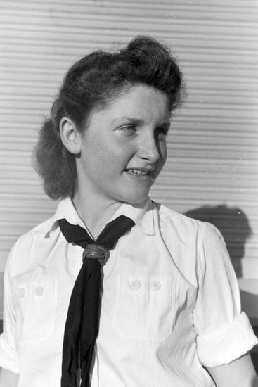 Portrait Uniformed Bdm Girl Wearing White Editorial Stock Photo - Stock ...
