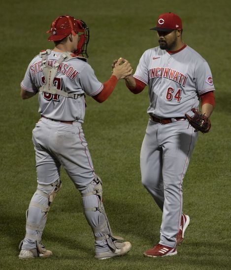Cincinnati Reds Catcher Tyler Stephenson L Editorial Stock Photo ...