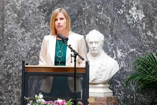 Veerle Rots Pictured During Ceremony Award Editorial Stock Photo ...