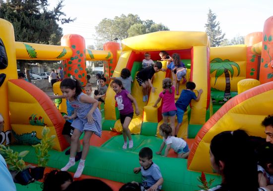 Children Play Park During Event Celebrate Editorial Stock Photo - Stock ...