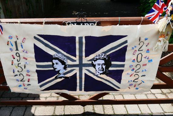 Jubilee Banners Editorial Stock Photo - Stock Image | Shutterstock