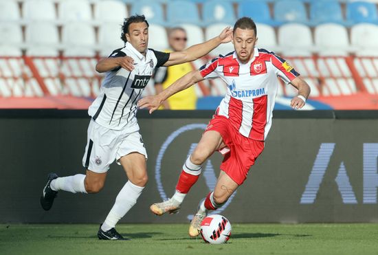 Lazar Markovic Milan Rodic Serbias National Editorial Stock Photo ...