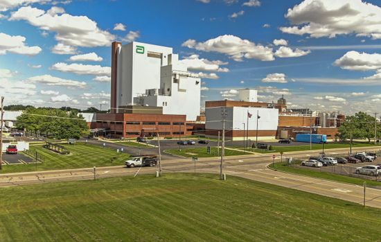 Aerial Photo Made Drone Shows Abbott Editorial Stock Photo - Stock ...