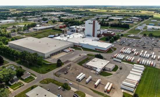 Aerial Photo Made Drone Shows Abbott Editorial Stock Photo - Stock ...