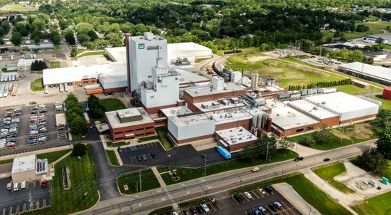 Aerial Photo Made Drone Shows Abbott Editorial Stock Photo - Stock ...