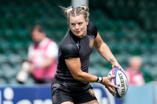 Rachel Johnson Exeter Chiefs Editorial Stock Photo - Stock Image ...